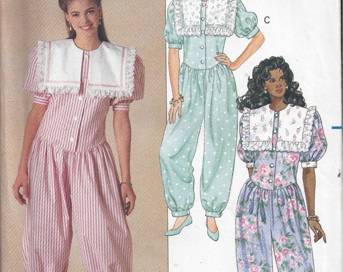 Butterick 5353 Pattern for Misses Jumpsuit, Sizes 12-14-16, FACTORY ...