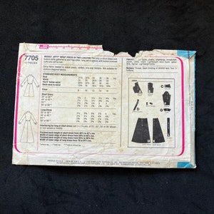 Simplicity 7705 Pattern for Misses' JIFFY Wrap Dress in 2 Evening or ...