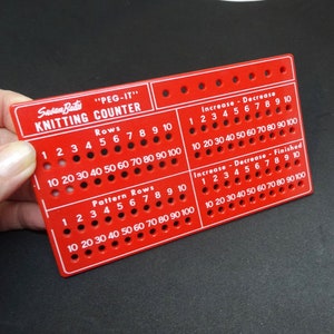 Peg it knitting counter store