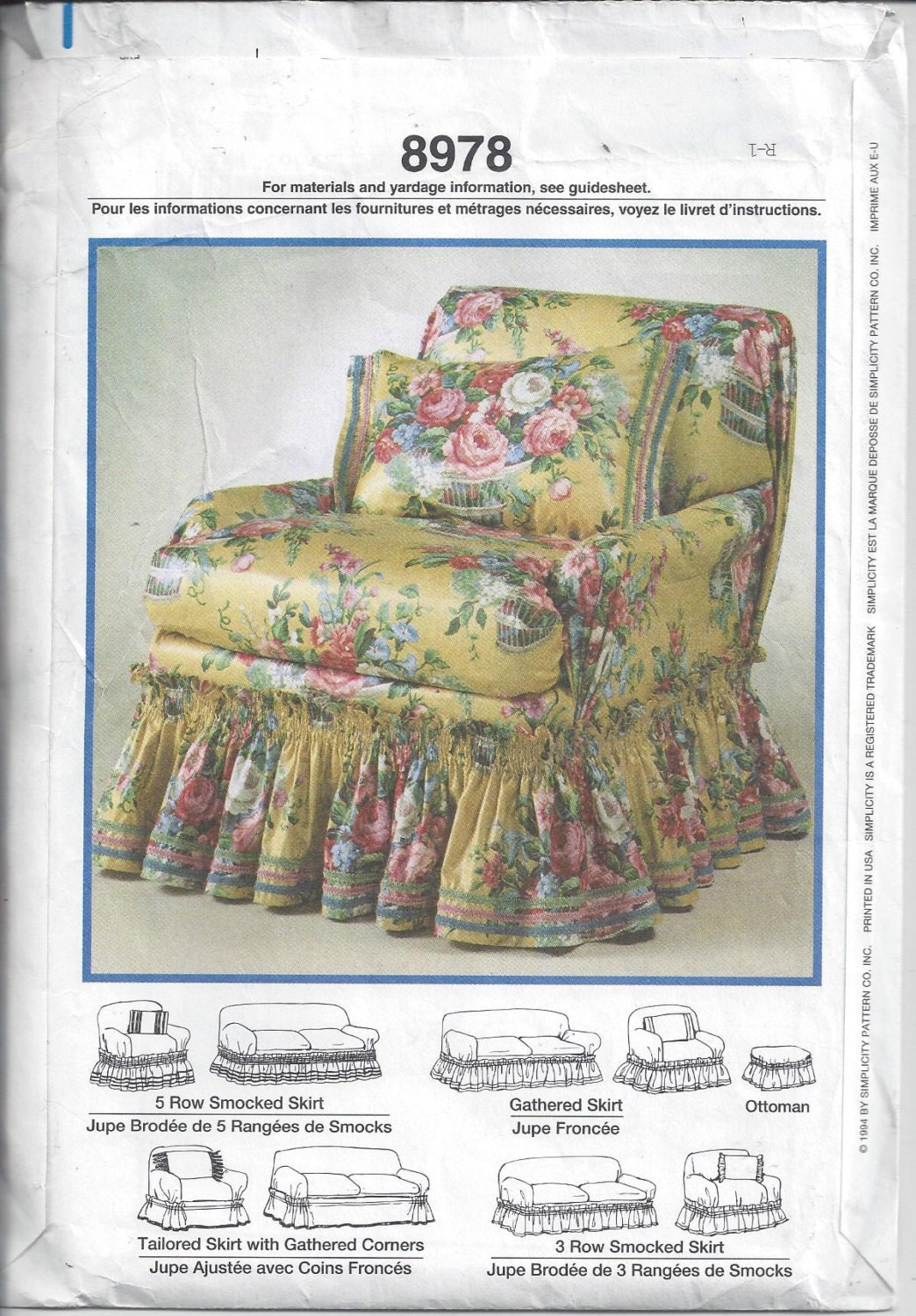 Simplicity 8978 Pattern Instructions Design Your Own Easy | Etsy