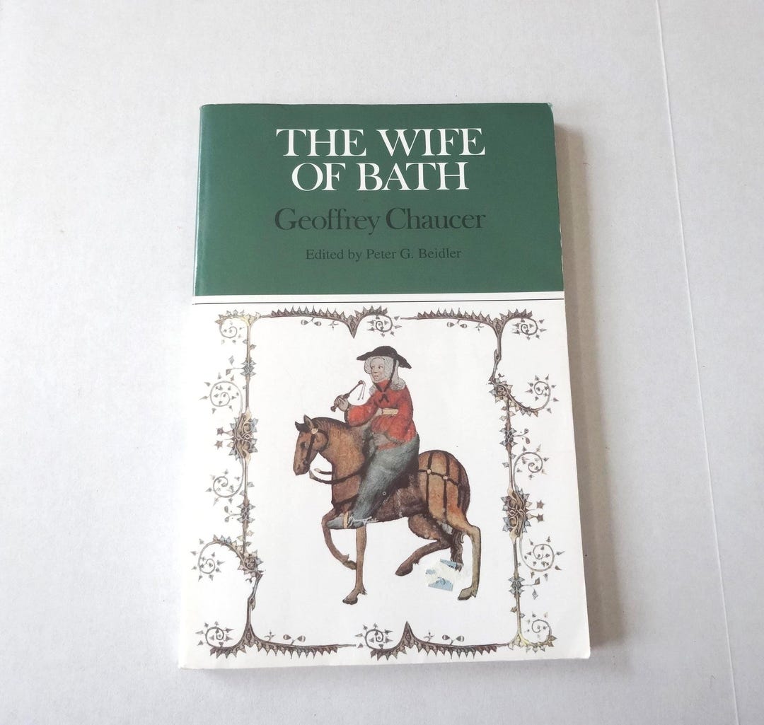 The Wife of Bath Book by Geoffrey Chaucer, Canterbury Tales, With ...