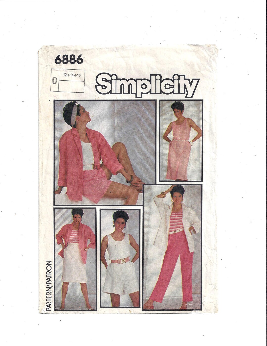 Simplicity 6886 Pattern for Misses' Go Everywhere Tank Top, Jacket ...