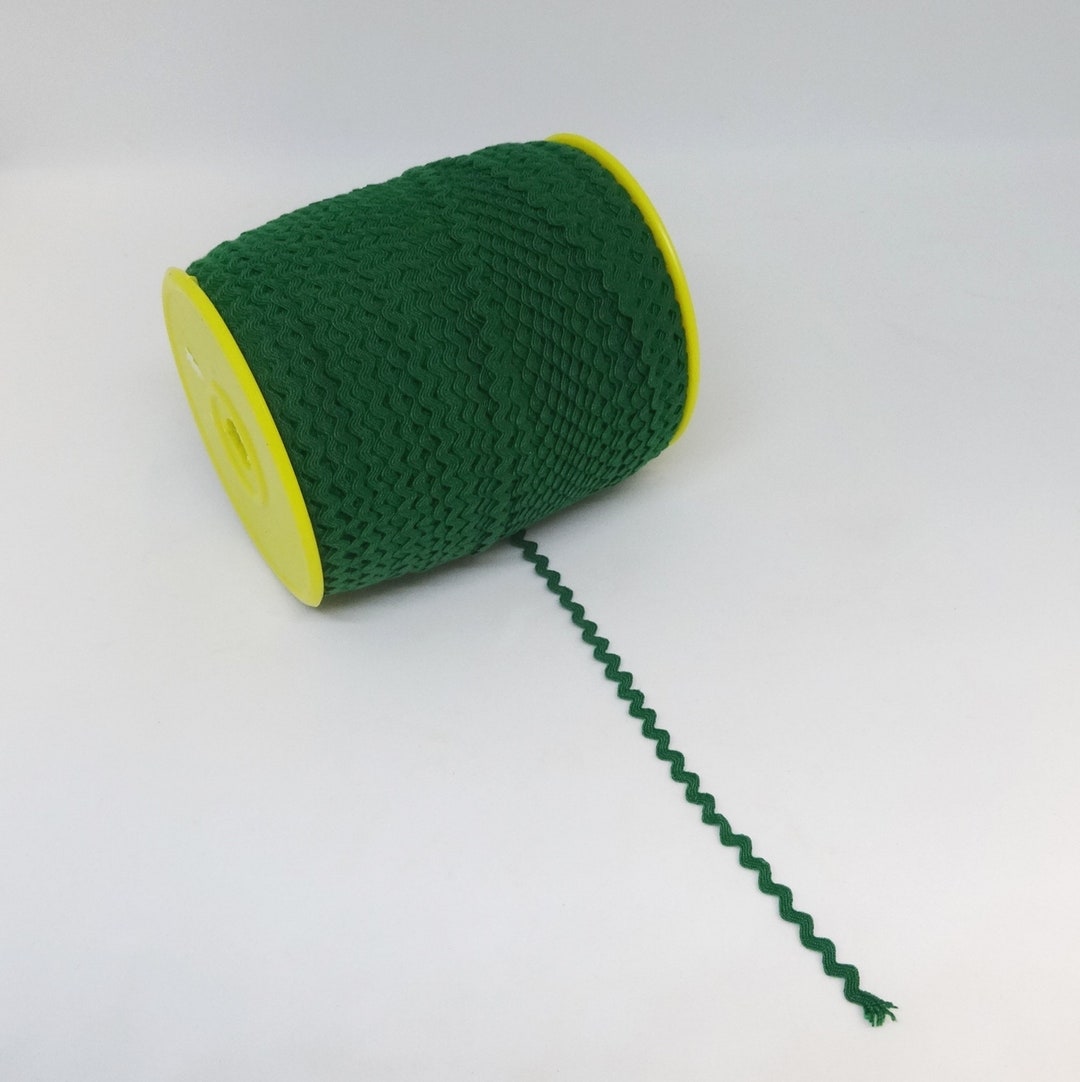 EMERALD Baby Rick Rack, in 2-YARD Increments, #13 Size, 3/16 Inch Wide ...