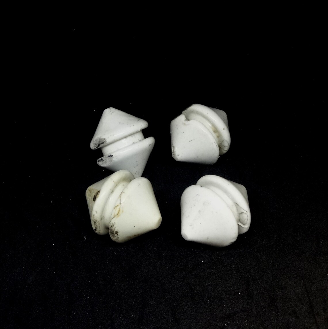 ONE Ceramic Porcelain Electrical Insulator in Double Cone - Etsy