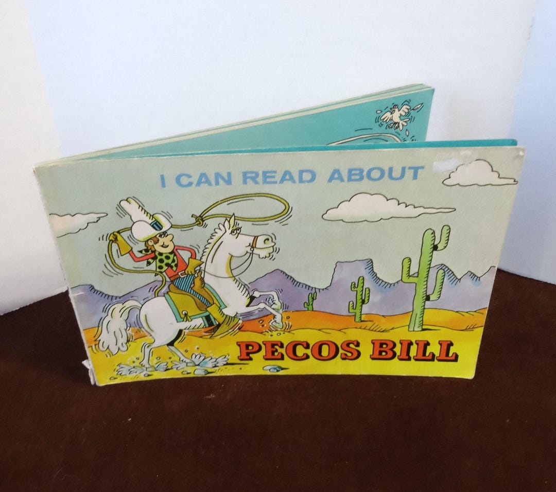 I Can Read About Pecos Bill Child's Book, by J. I. Anderson ...