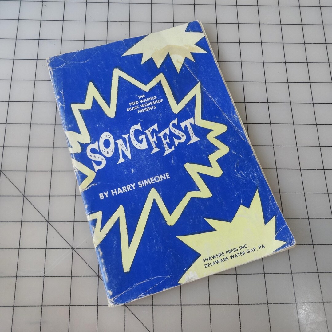 1956 Songfest Singing Songbook, Words & Music, by Harry Simeone, 96 ...