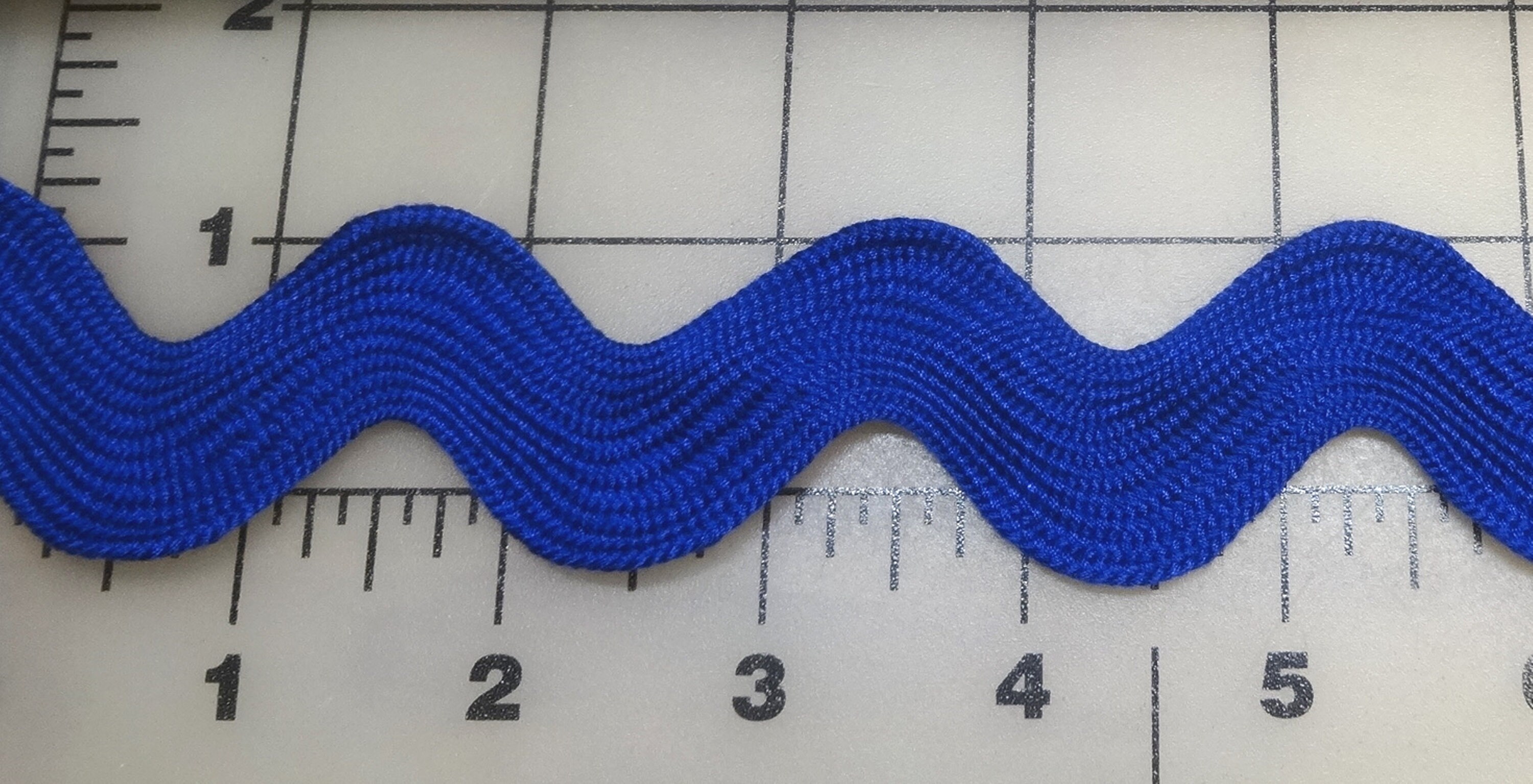 Jumbo ROYAL BLUE Rick Rack, 1.4 Inch Wide Poly Fun Trim, by the YARD ...