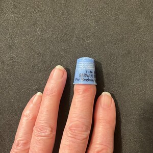 Vintage Political Advertising Thimble, Garvan Walls for Register of ...