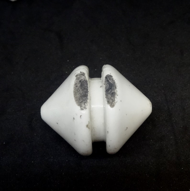 ONE Ceramic Porcelain Electrical Insulator in Double Cone - Etsy