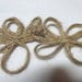 Chinese Loop Frog Closure Fastener in Natural Jute, 4 Inches Long ...