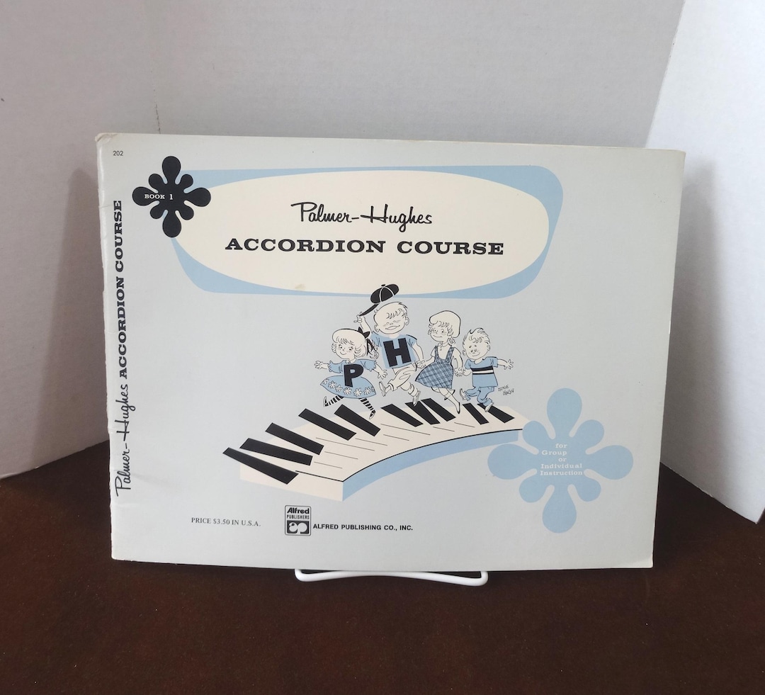 1952 Palmer Hughes Accordion Course, Book 1, Alfred Music Co, With ...
