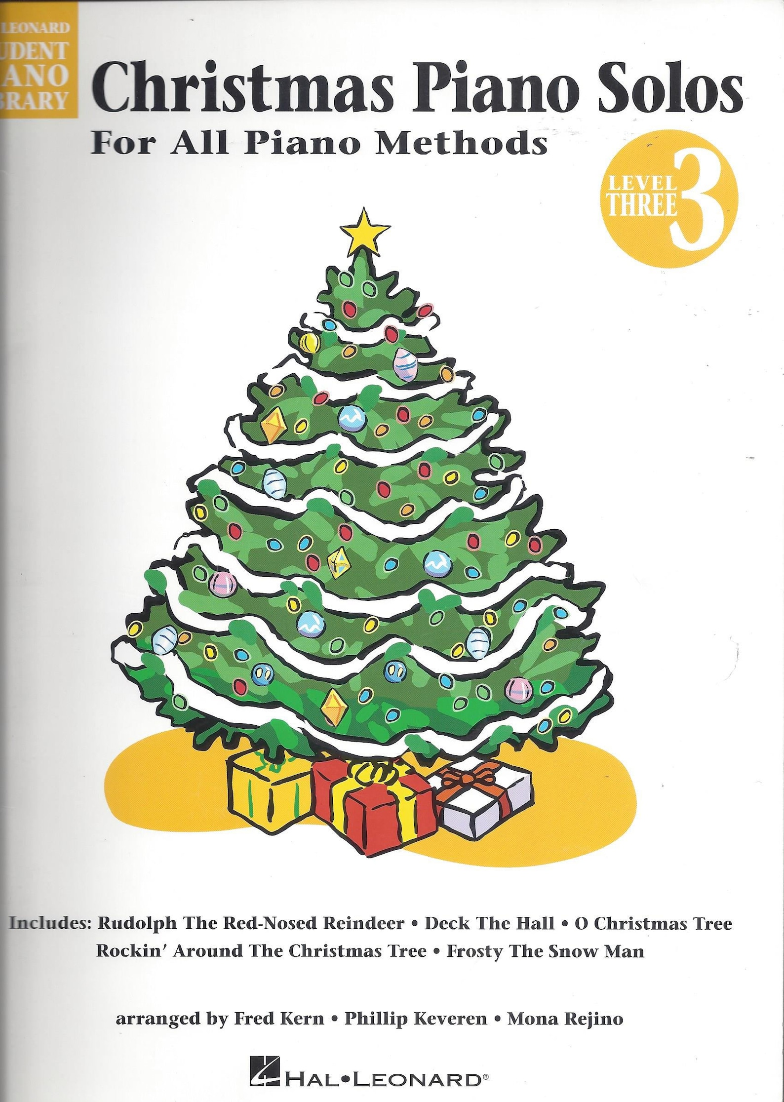 1997 Vintage Christmas Piano Solos Level 3 Arrange Kern - Etsy