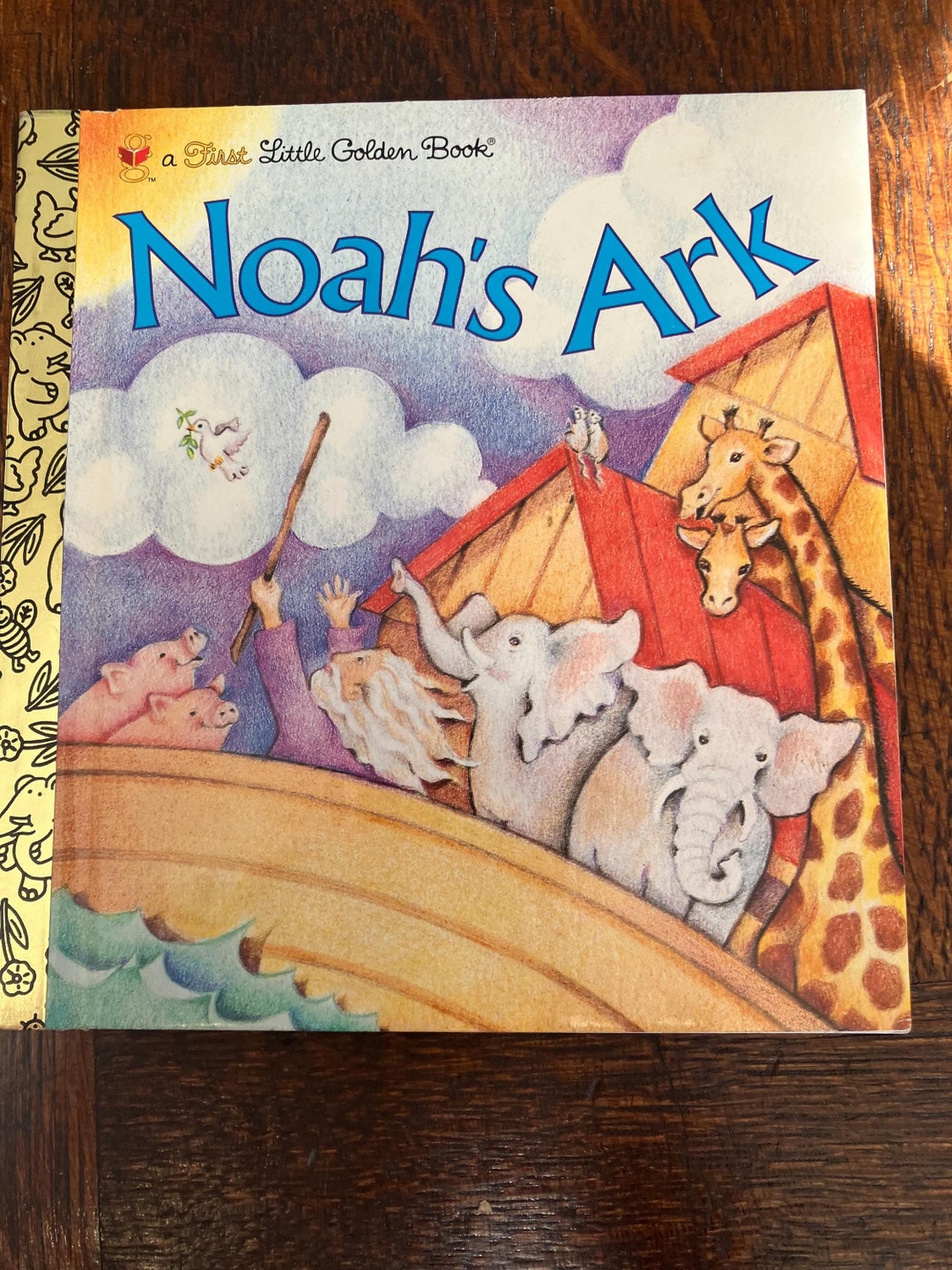 Noah's Ark First Little Golden Book, From 1997, Illustrated by Doreen ...