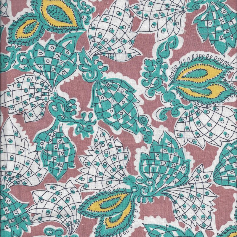 50s Fabric - Etsy