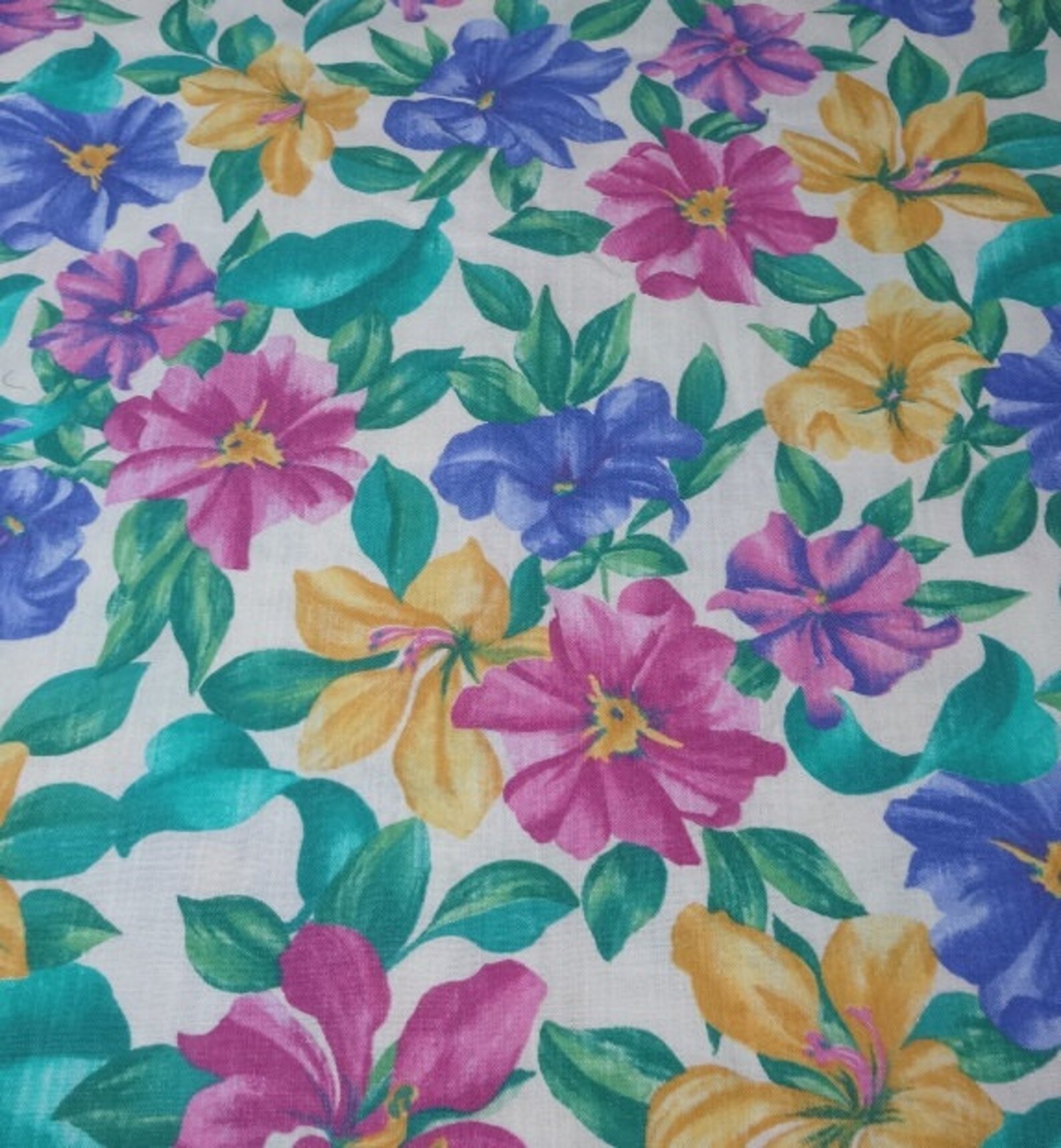 1990s Vintage Linen Look Fabric 58 In. Wide Cotton Rayon - Etsy