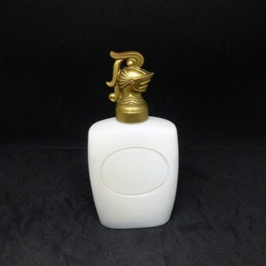 1970s-1980s Kings Men Luxury Talc Powder in White Glass Bottle, 2.5 Oz ...