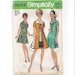 Simplicity 8844 Pattern for Misses' Dress or Over Blouse - Etsy
