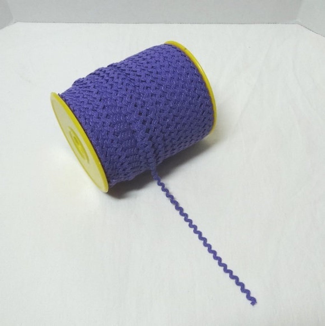 Purple Baby Rick Rack, in 2-YARD Increments, No. 13, 3/16 Inches Wide ...