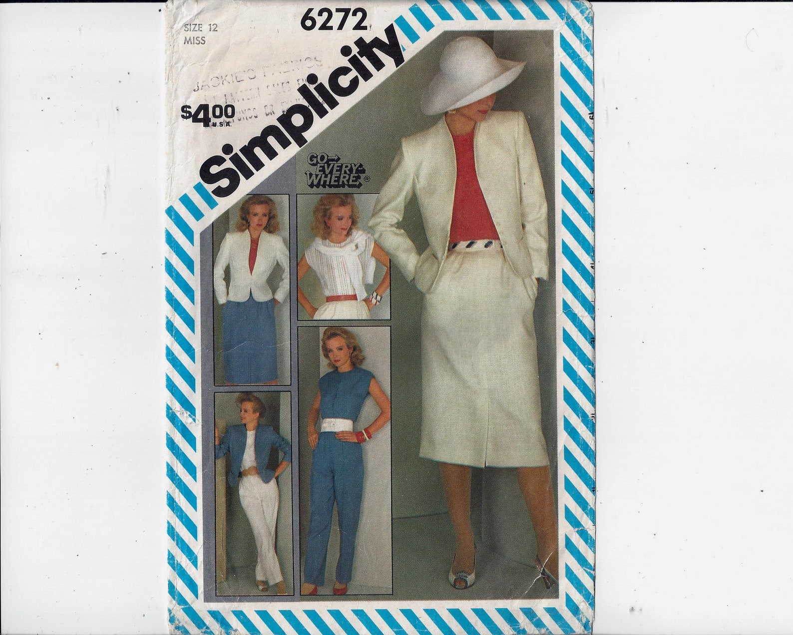 Simplicity 6272 Pattern for Misses' Go Everywhere Pants | Etsy