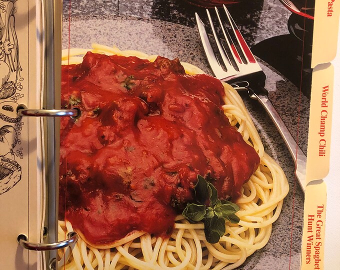 1990 Hunt's 100 Years of Great American Cooking 1890-1990, Small Binder ...