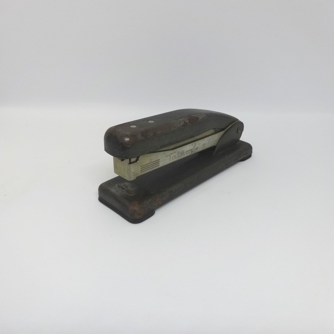 1950s Tatum Small Stapler by Wilson Jones Co., Working Condition, Gray ...