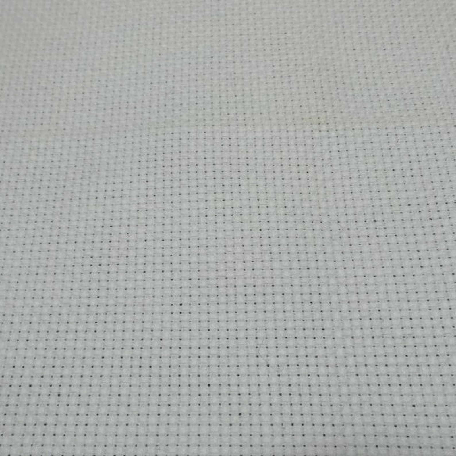Cross Stitch Aida Cloth Fabric in White, 14 Count, All Cotton, 12 X 12 ...