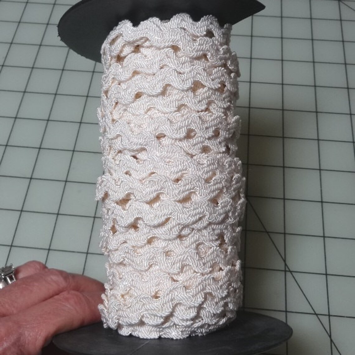 Ivory Flat Braid Trim in Rick Rack Shape 1/2 Inch Wide BY - Etsy