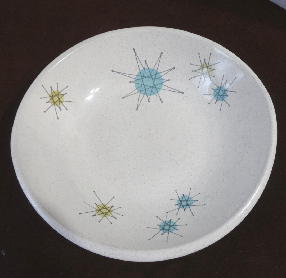 Franciscan Ware Starburst Cereal Bowl, Mid Century Modern Dishes ...