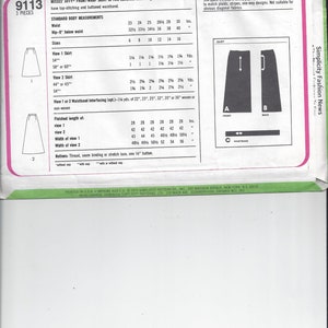Simplicity 9113 Pattern for Misses' Jiffy Front Wrap Skirt in 2 Lengths ...