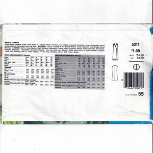 See & Sew Butterick 5211 Pattern for Misses' Jumper, Size 8-10-12, From ...