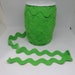 Jumbo LIME Green Rick Rack Sewing Trim, 1.4 Inch Wide Poly Fun Trim, BY ...