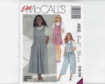 Simplicity 6134 Pattern for Child's Overalls & Sundress, Size 3 ...
