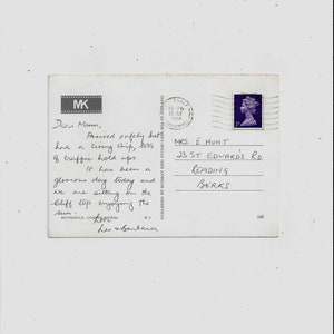 1968 Postcard of Mousehole, Cornish Riviera, Cornwall England, Posted ...