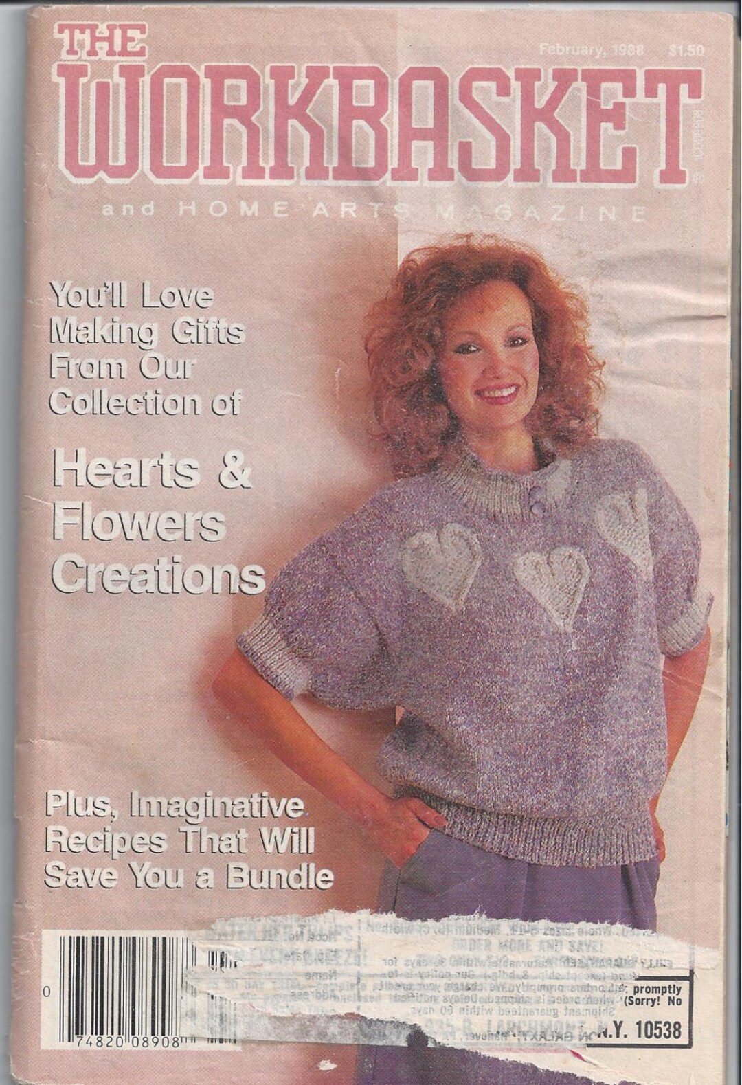 The Workbasket and Home Arts Magazine, February 1988, Home Knitting ...