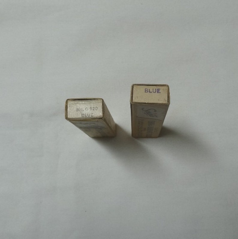1950s China Marking Leads, 2 Partial Boxes in Blue, Thick Wax Leads by ...