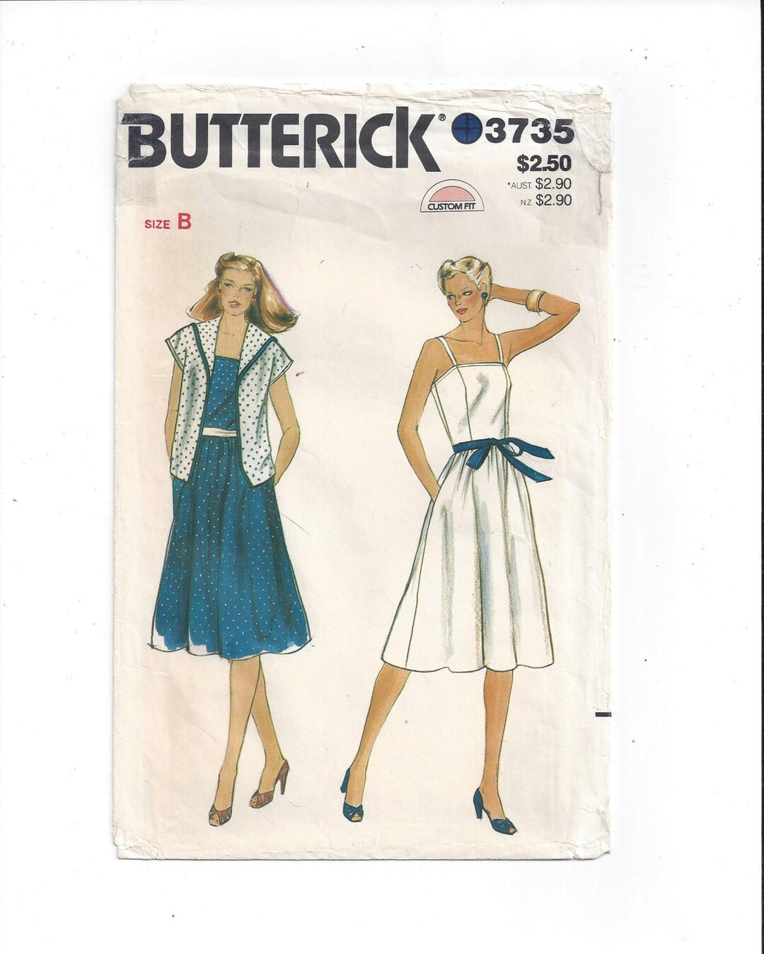 Butterick 3735 Pattern for Misses' Jacket & Dress, Size 12 14 16, From ...