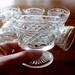 Set of 7 Hazel Atlas Gothic Sherbet Dishes or Glasses, Replacement ...