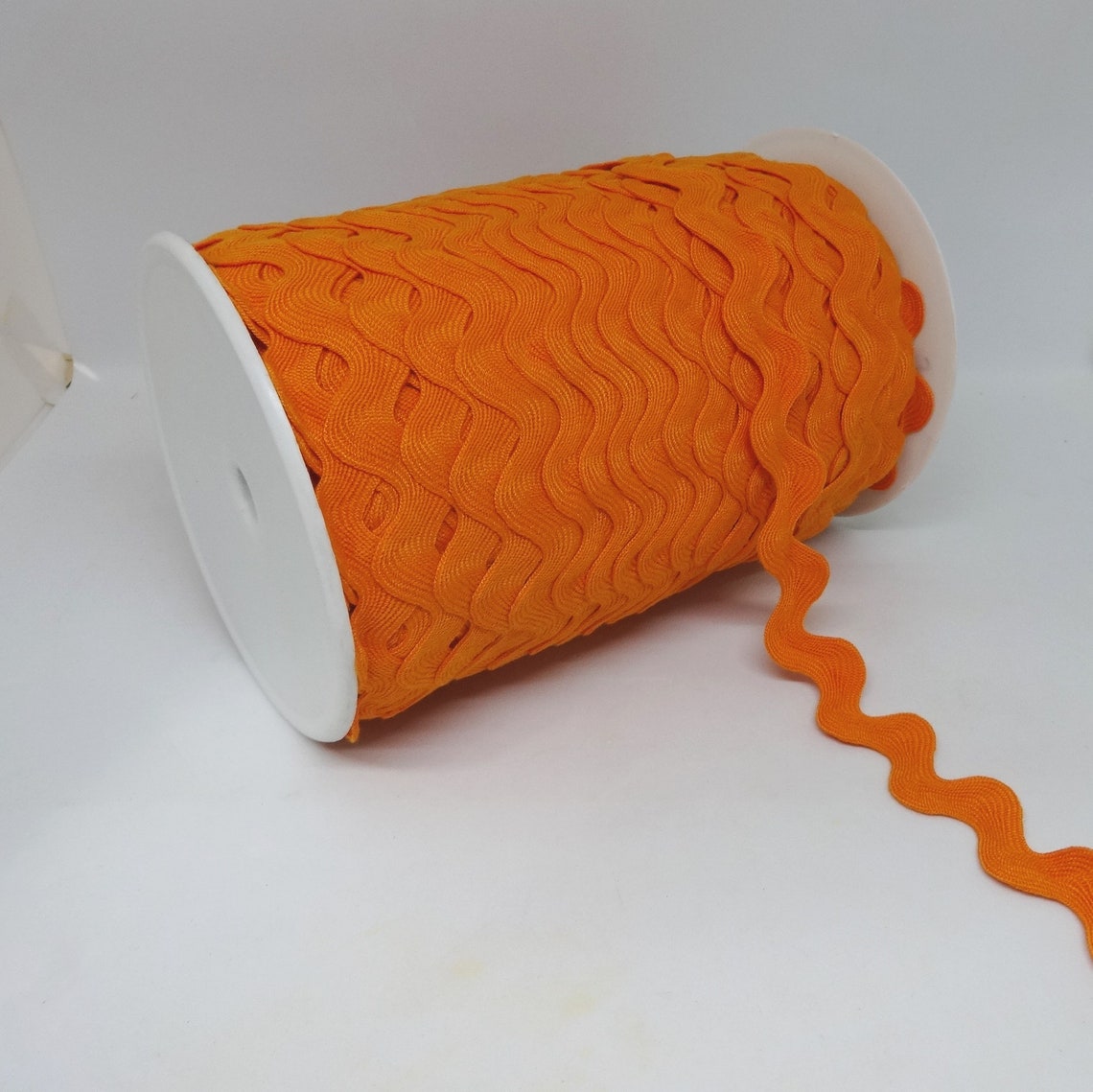 1 Inch Rick Rack Sewing Trim in ORANGE Polyester BY the | Etsy