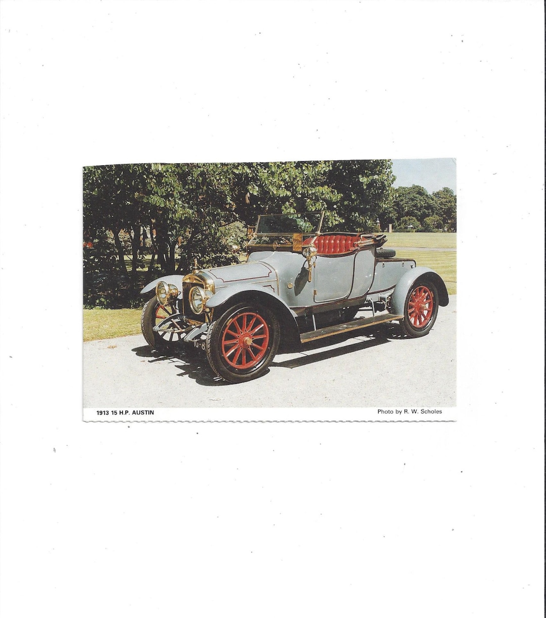 1913 15 H.P. Austin Car Judges Postcard Hastings Unposted - Etsy