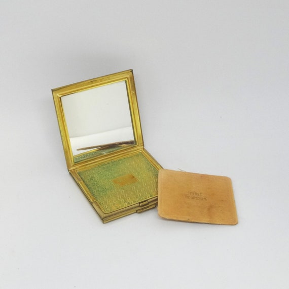 1960s Merle Norman Powder Compact with Puff, Mirror, … - Gem