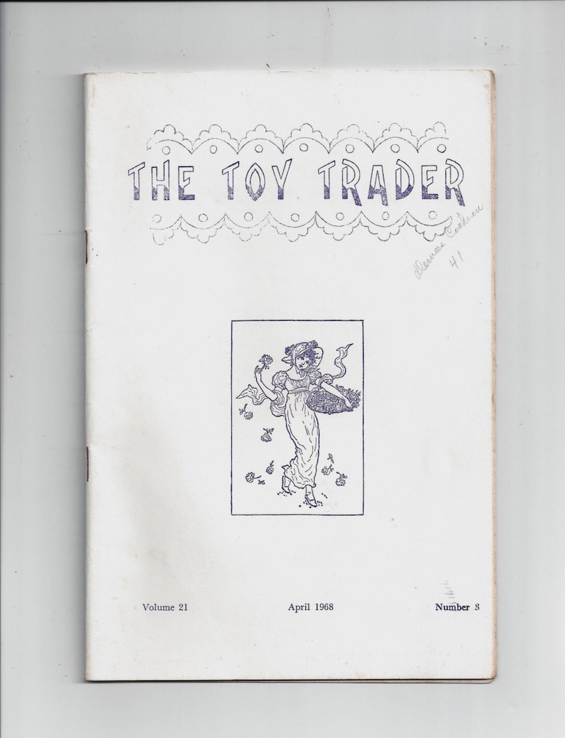 1968 Toy Trader Catalog From April, Vol. 21, Number 3, Features Dolls ...