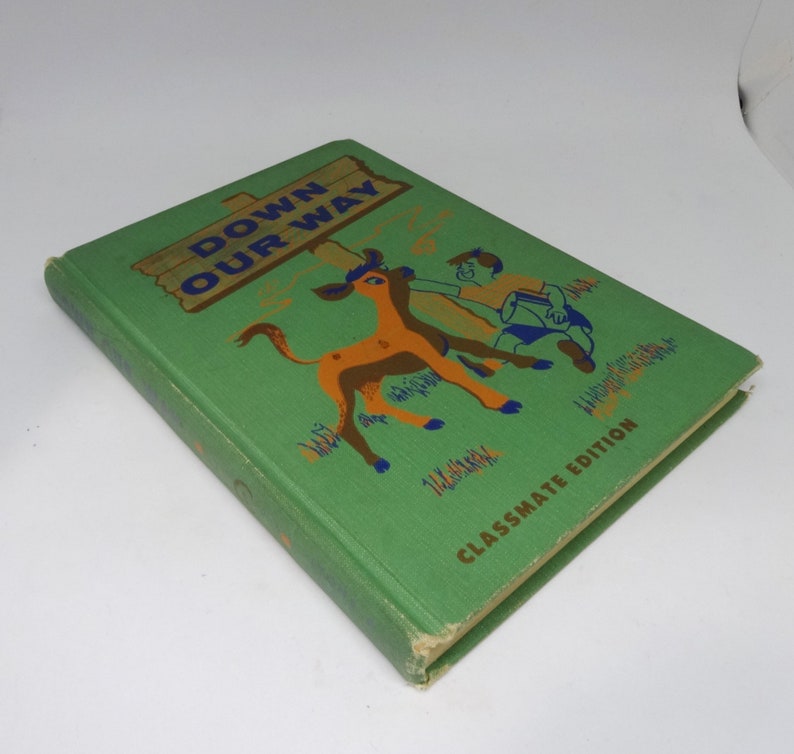 Down Our Way Reading Book From 1956, Classmate Edition, Colorful ...