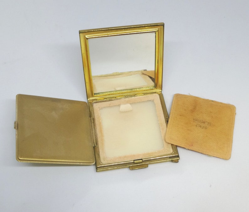 1960s Merle Norman Powder Compact With Puff Mirror No | Etsy