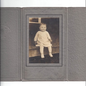 Black & White Baby Photos From Early 1900s, Studio With Covers, Set of ...