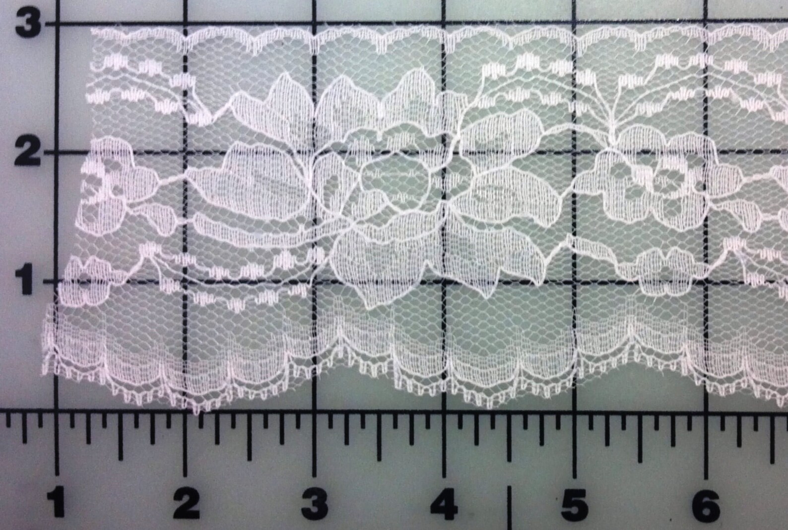 Ivory Flat Lace 3 Inches Wide by the Yard Very Pretty for - Etsy UK