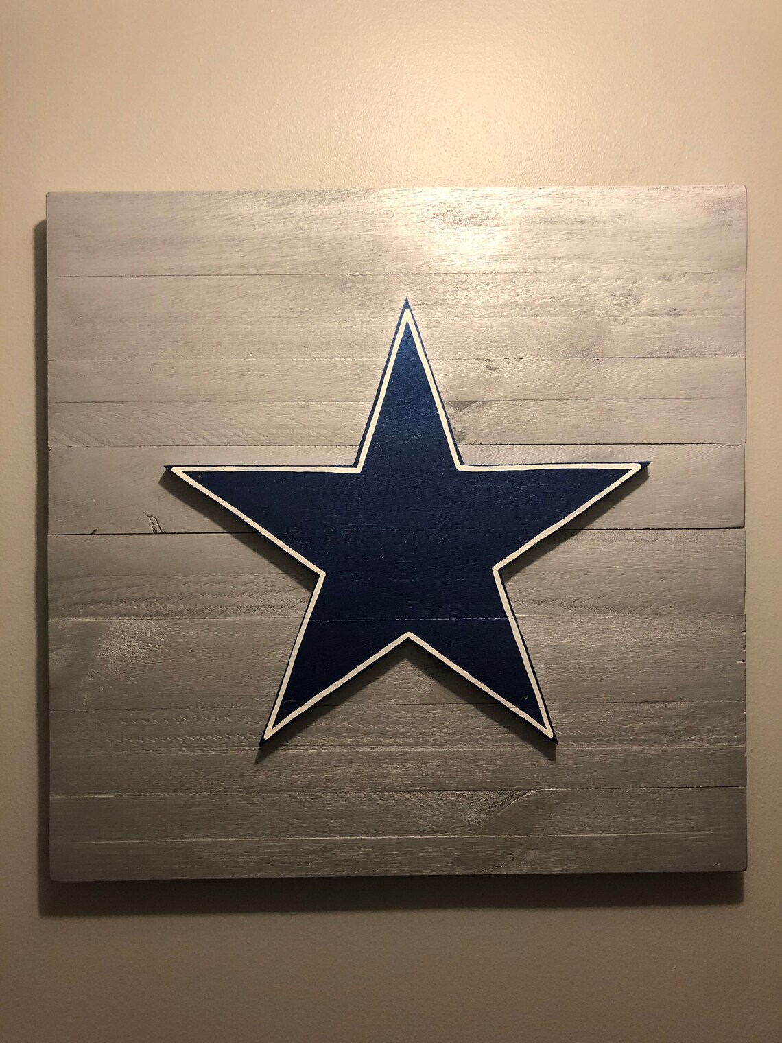 Dallas Cowboys 3-D Wood Sign Hand Made - Etsy