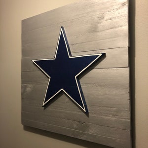 Dallas Cowboys 3-D Wood Sign! Hand Made! - Etsy