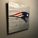 New England Patriots 3-D Wood Sign Hand Made - Etsy