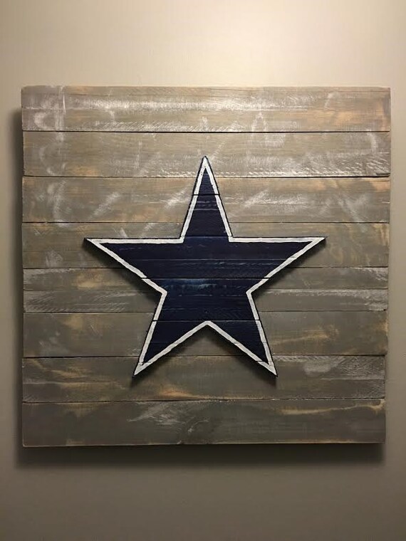 Dallas Cowboys 3-D Wood Sign Hand Made | Etsy