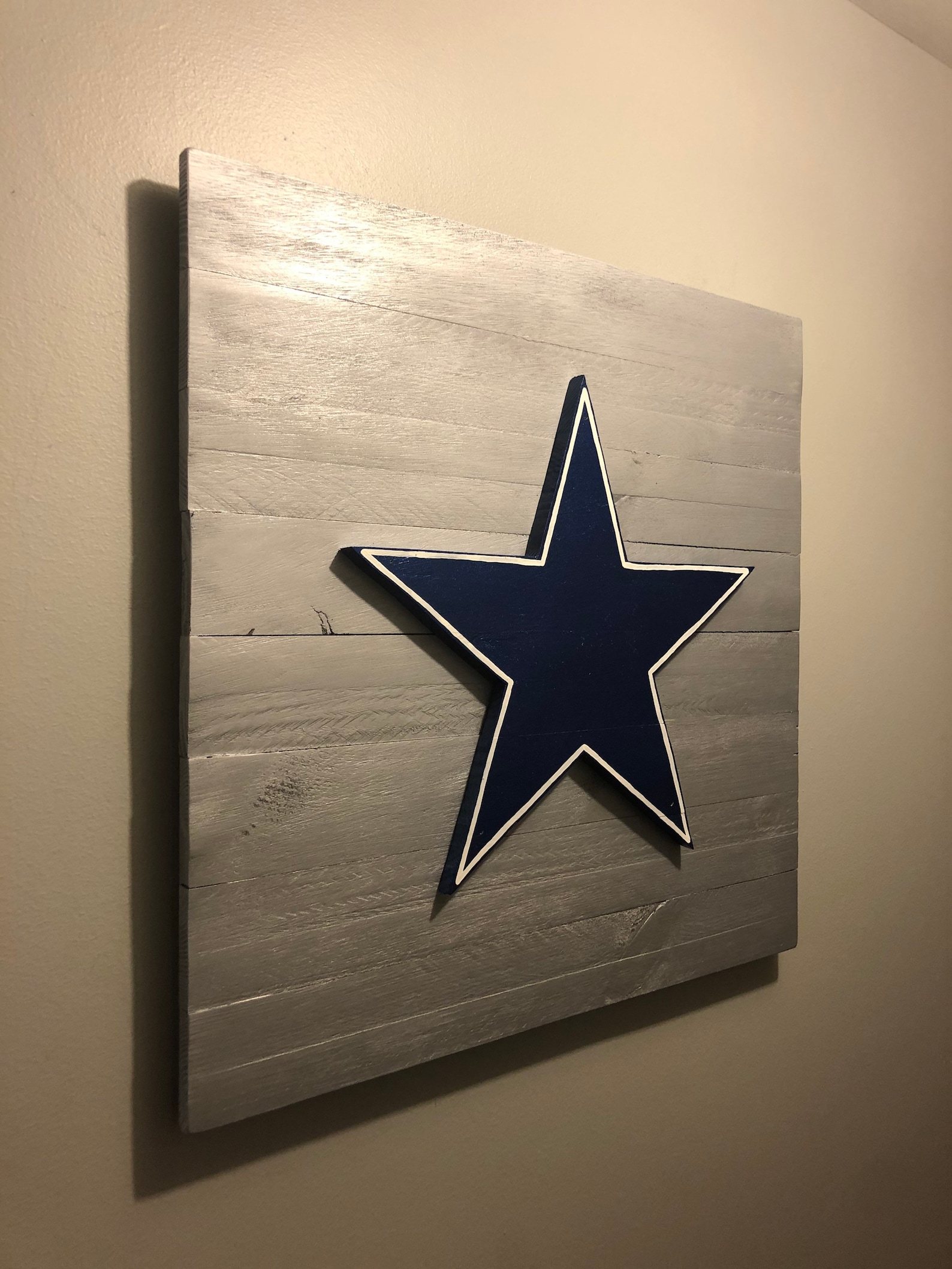 Dallas Cowboys 3-D Wood Sign Hand Made - Etsy